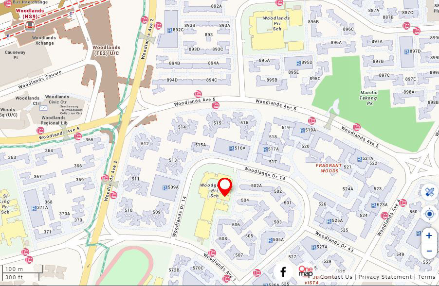 School Information and Map